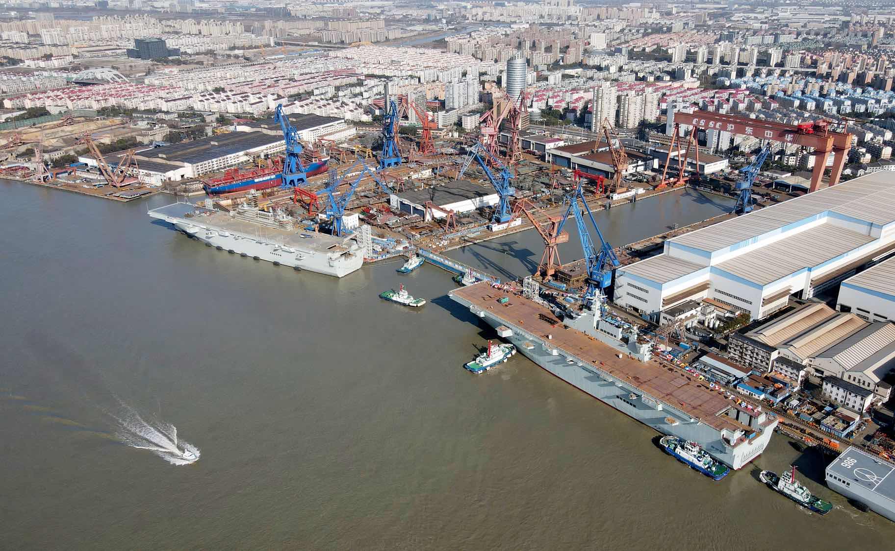 After 003 is launched, where will the next aircraft carrier be built ...