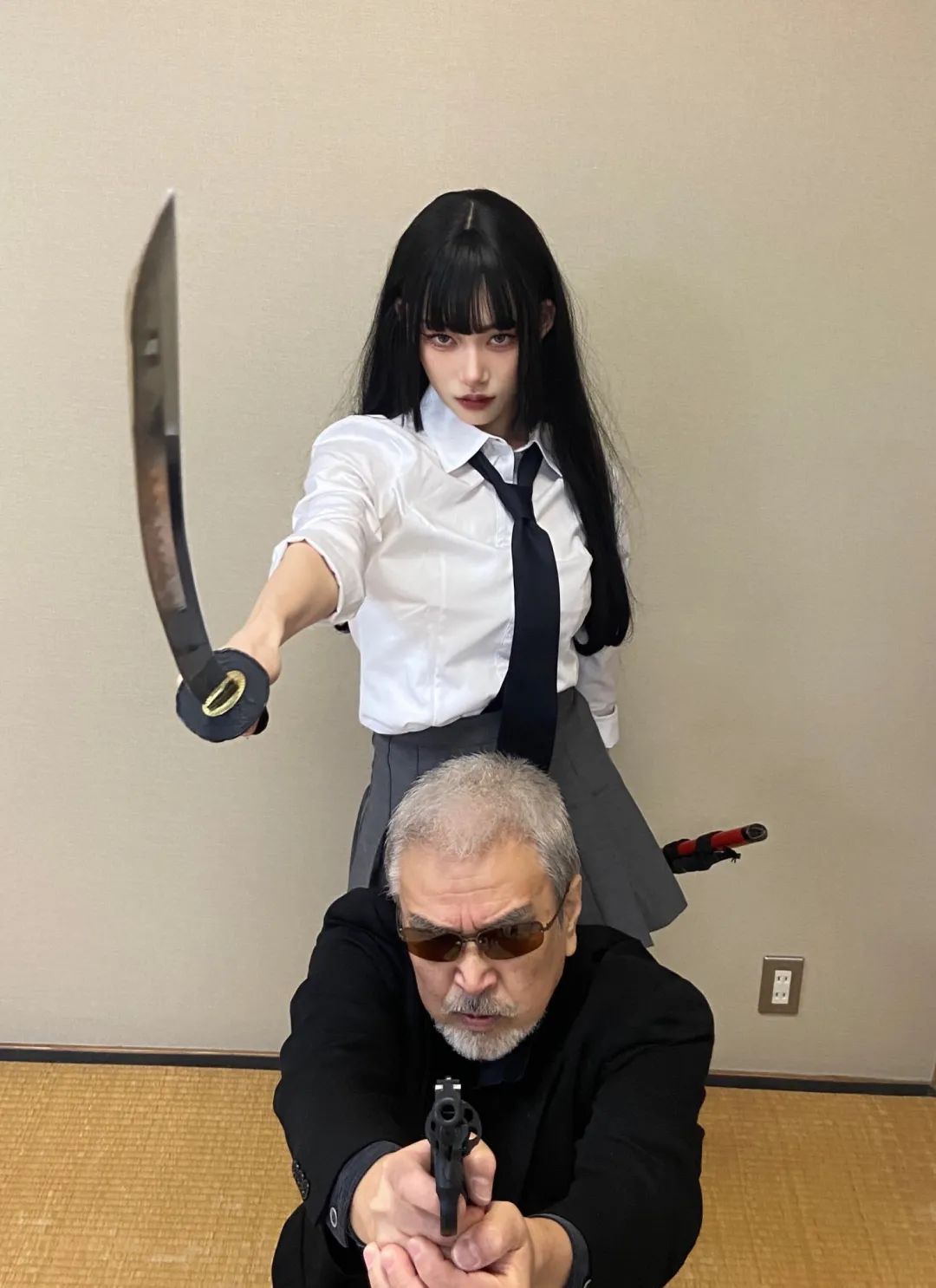 Japan's "underworld" father and daughter became popular, the whole ...