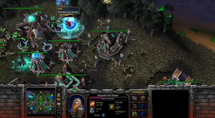 "Warcraft 3" How should the undead respond when the paladin kills the ...