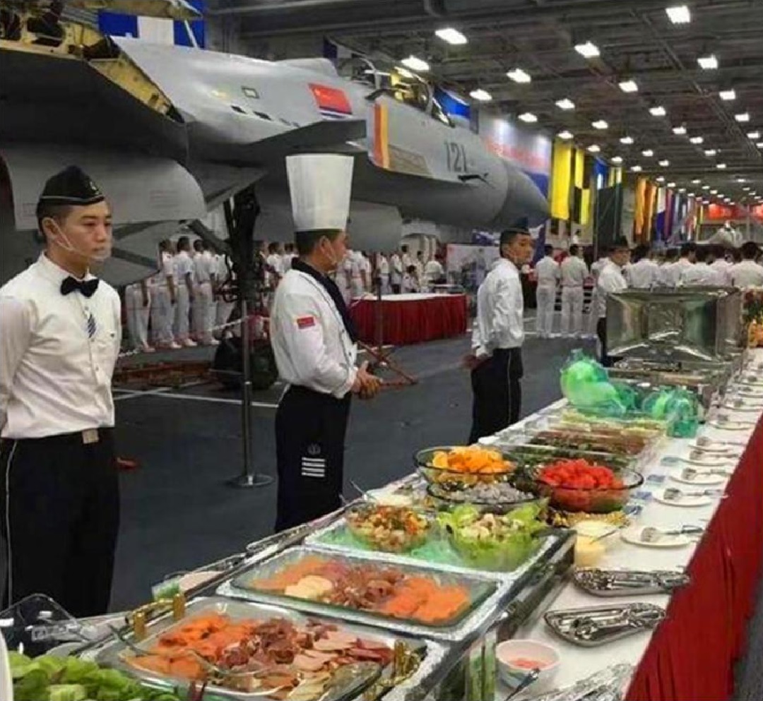 How enjoyable is life on an aircraft carrier? The barbecue and disco is ...