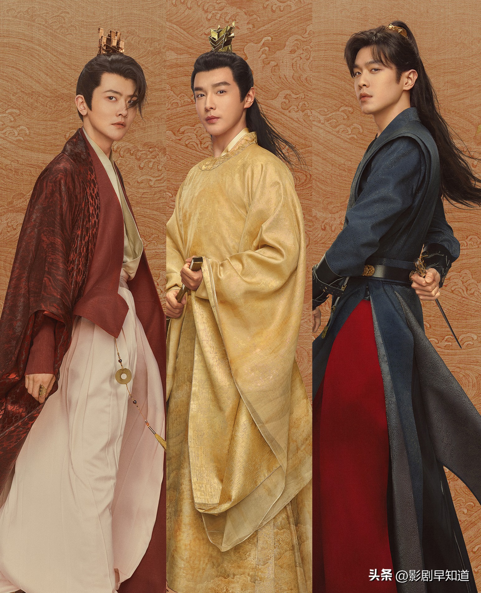 Fu Xinbo appeared on the set of "Celebrating More Than Years 2", appeared in the same frame as ...