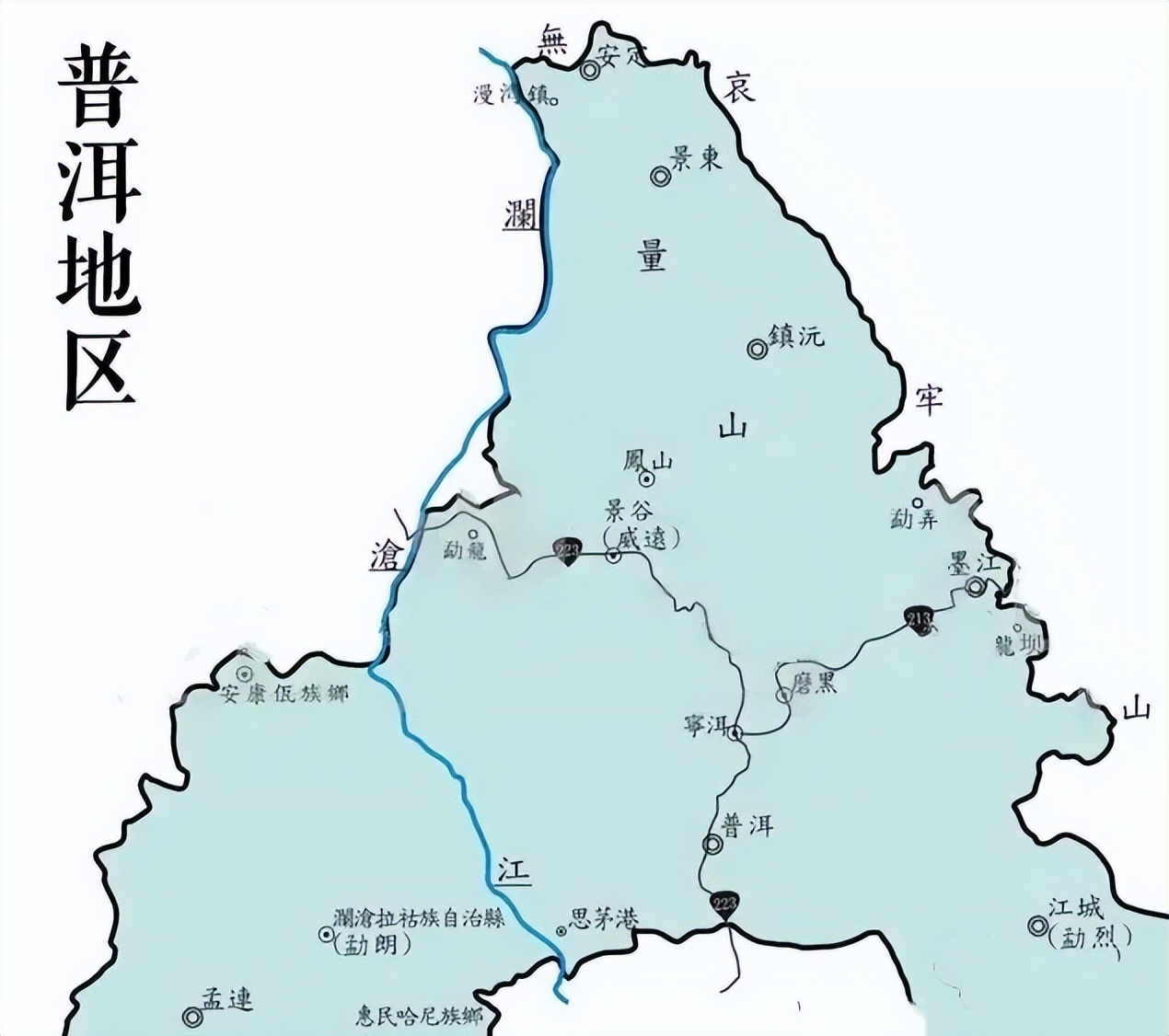 Yunnan Pu'er --- See at a glance the distribution area of famous ...