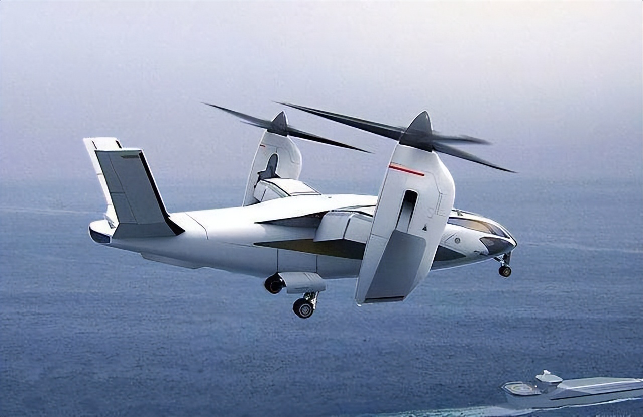 The Chinese version of the Osprey transport aircraft was born!The tilt ...