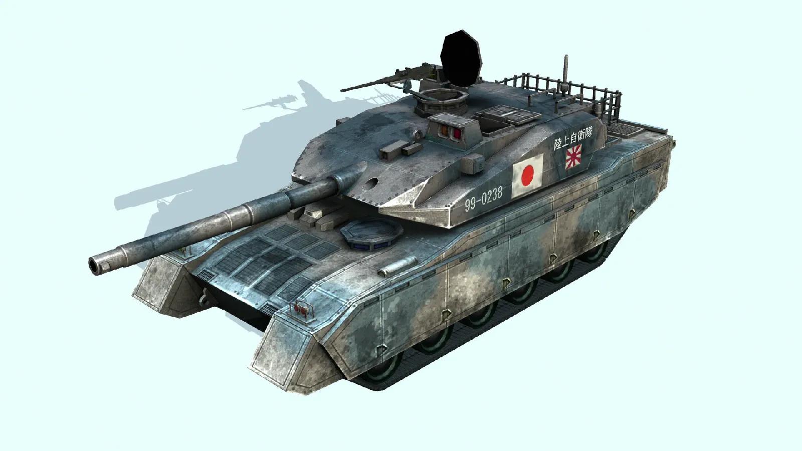 Japanese Type 10 Tank: The Strongest in Asia? Can one shot penetrate 3 ...
