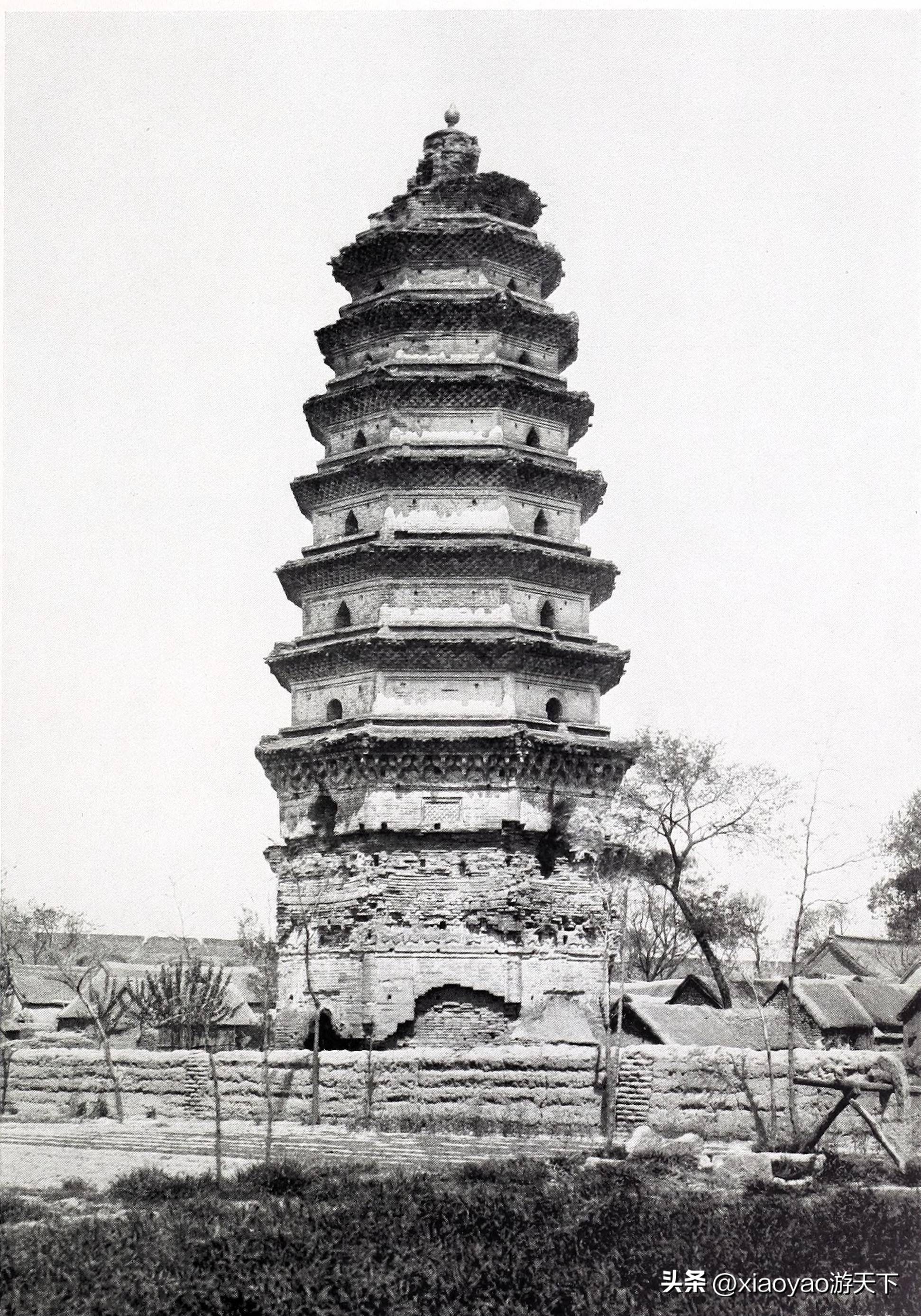 The Millennium Pagoda is one of the eight ancient scenic spots in ...