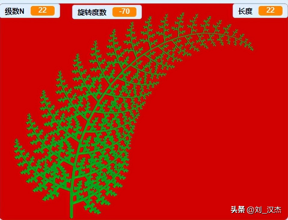 Using Scratch programming to draw fractal geometry series 8: Barnsley ...