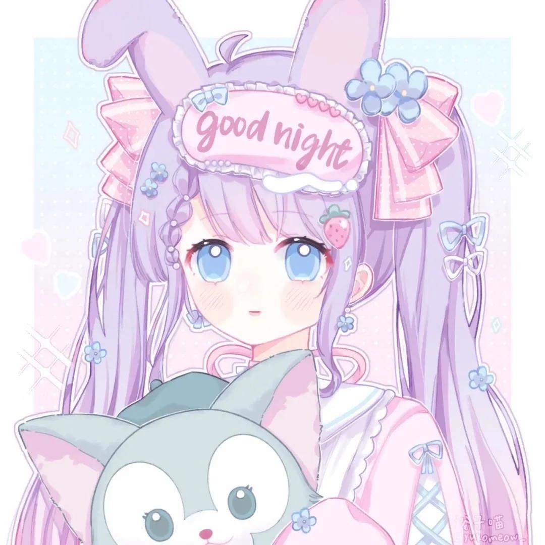 Cute young and invincible couple avatars, run to you with everything I ...