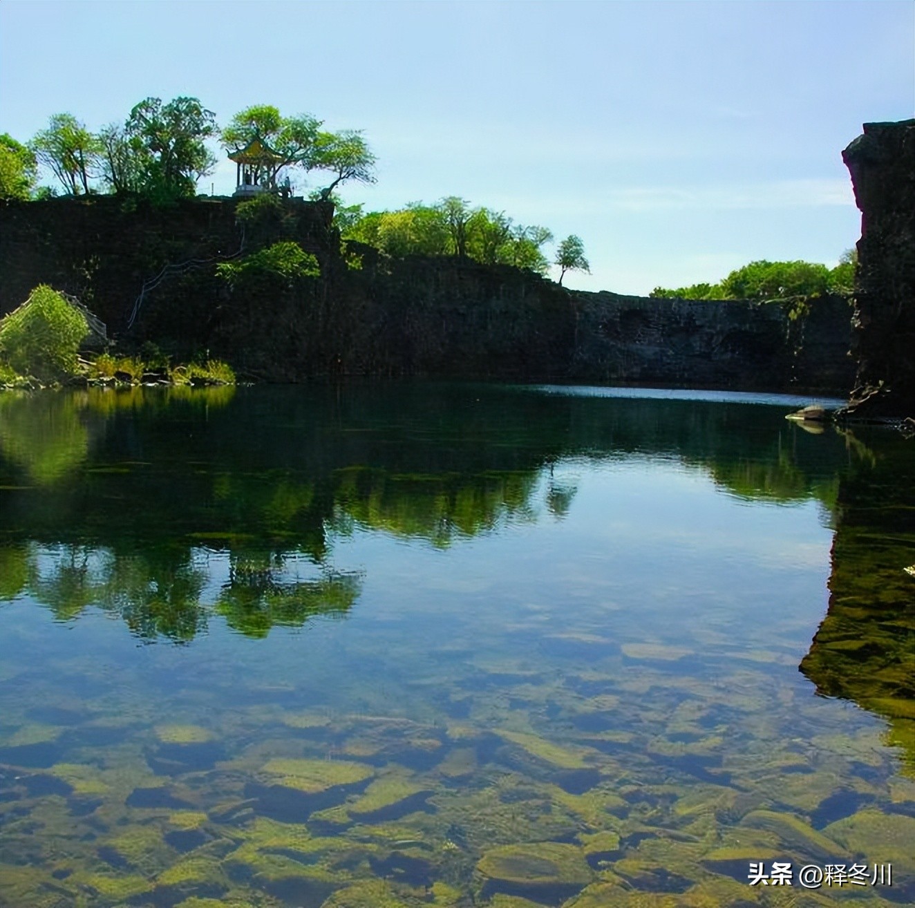 Saibei "Diaoshuilou" waterfall, witnessing the leap of life of "the ...