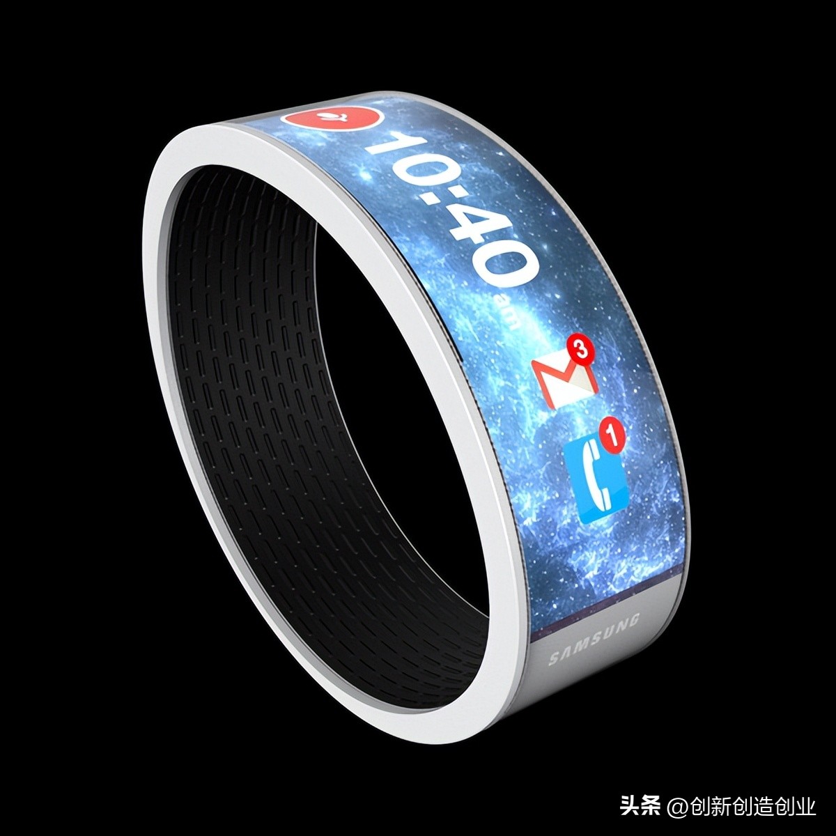Smart watch concept design portfolio, a creative timing tool with a ...