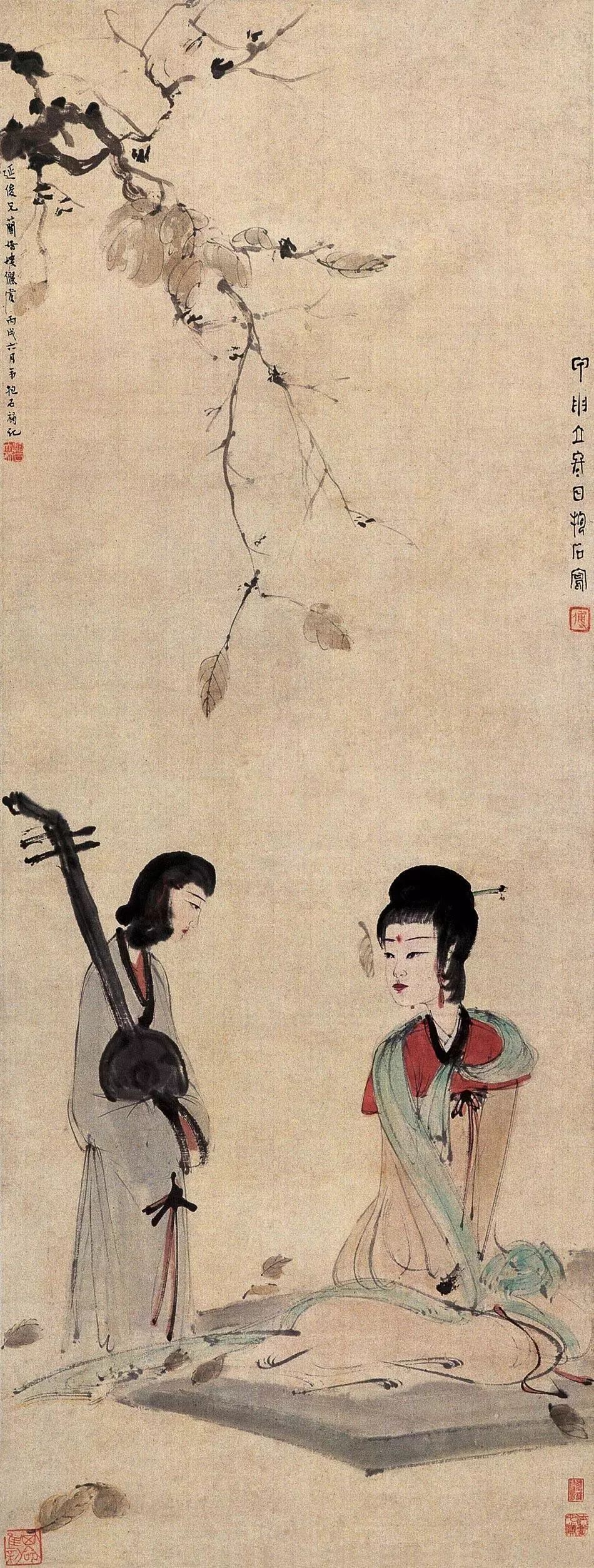 Fu Baoshi's Paintings of Women: Eyebrows and Souls - iNEWS