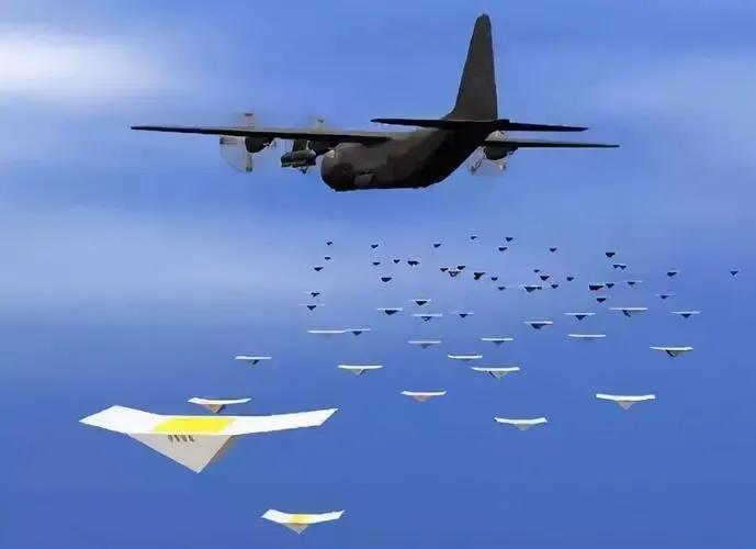 The swarm version of drones sweeps the battlefield! NATO ground ...
