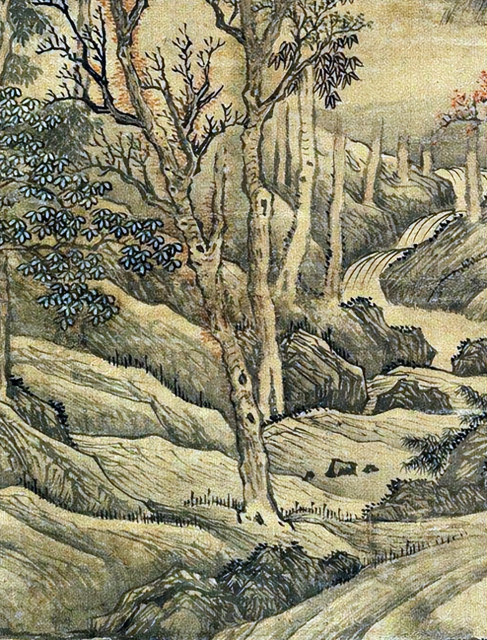 He was a saint of painting in the early Qing Dynasty, and Wang Hui ...