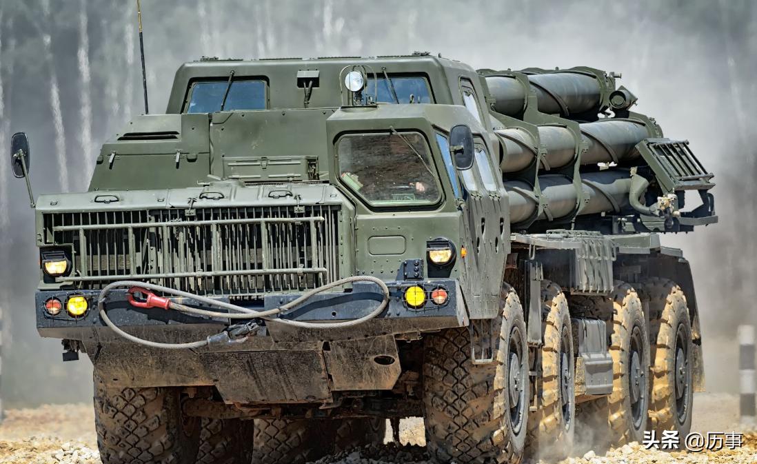 The Russian "Smerch" rocket launcher 9A53 participated in the war. How ...