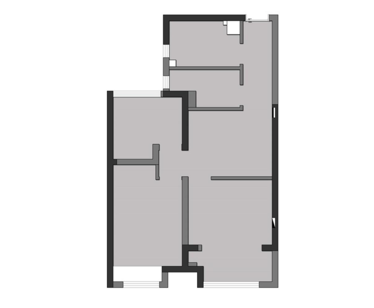 Her new home of 63 square meters is "empty". This kind of pragmatic ...