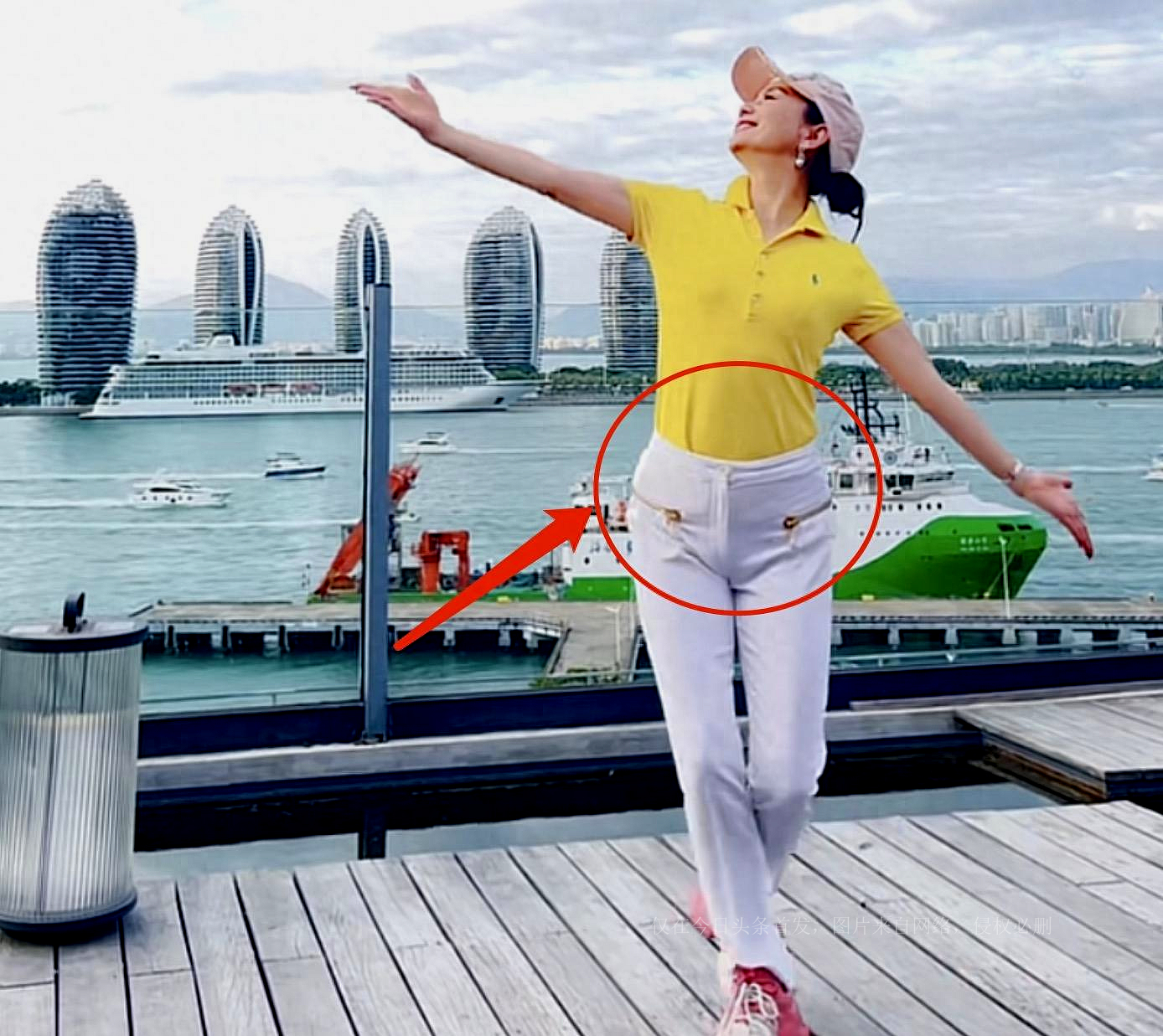 Zhu Jun's wife Tan Mei showed off her dancing skills by wearing high ...