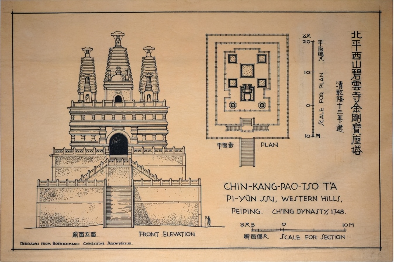 Appreciation of the manuscript of Mr. Liang Sicheng, a master architect ...