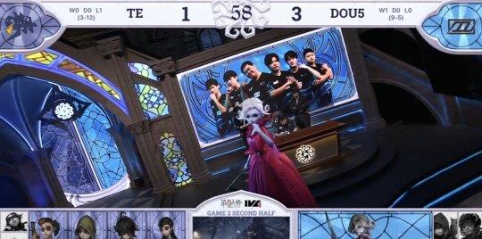 第五人格IVL：DOU5_DongX使徒開門戰驚艷三抓，幫助隊伍獲得勝利 - 資訊咖