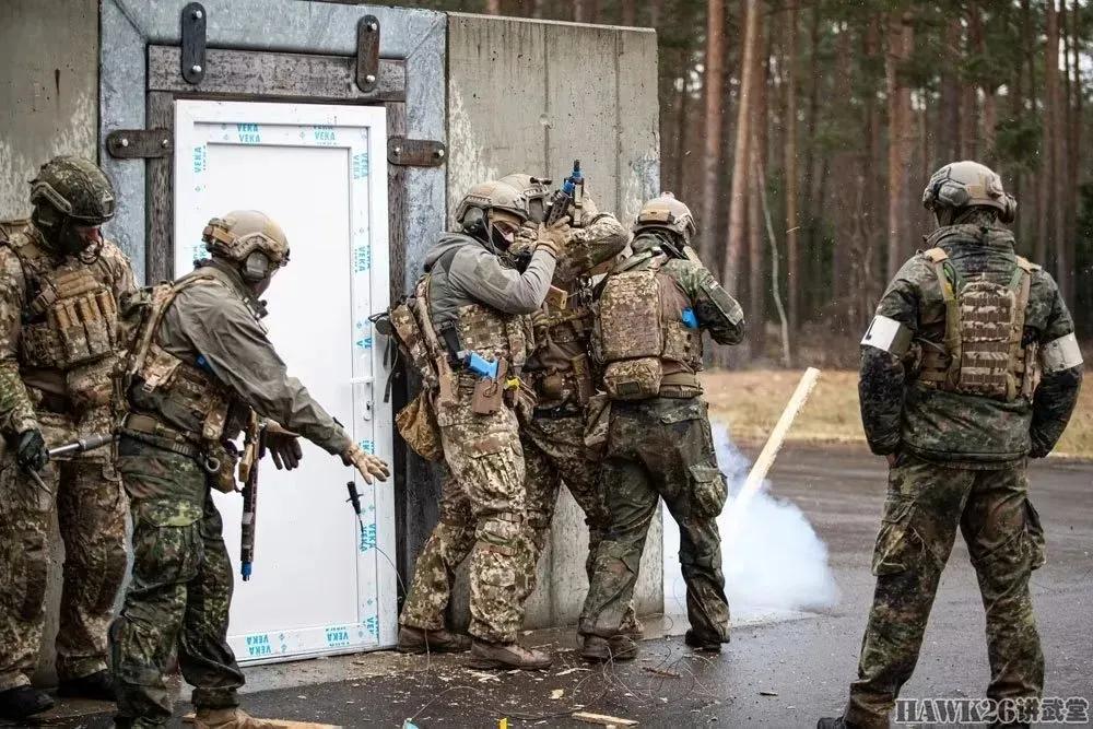 The German Navy special forces tactical drill G95K rifle is the ...