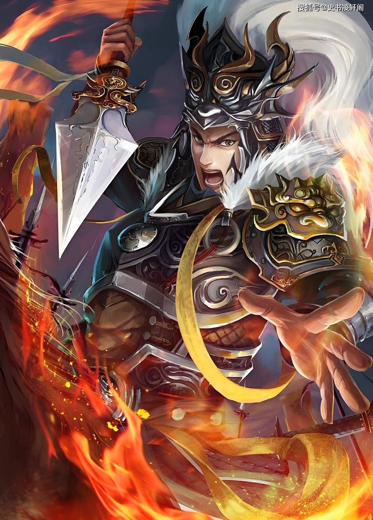 The three disciples of Tong Yuan, the Spear Master: Zhang Xiu, the ...