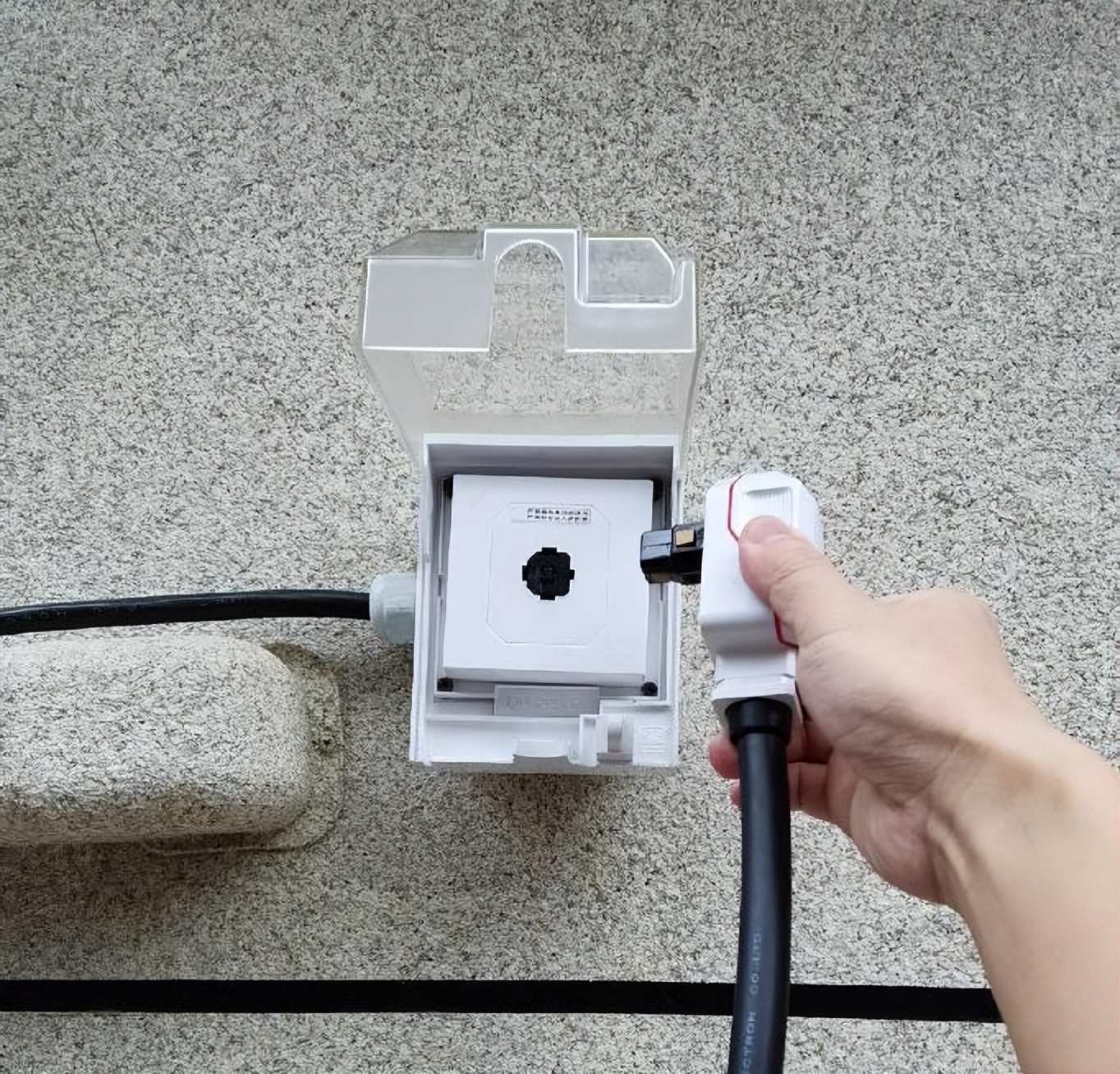 How to choose the Mercedes-Benz EQB portable charging gun (how to use ...