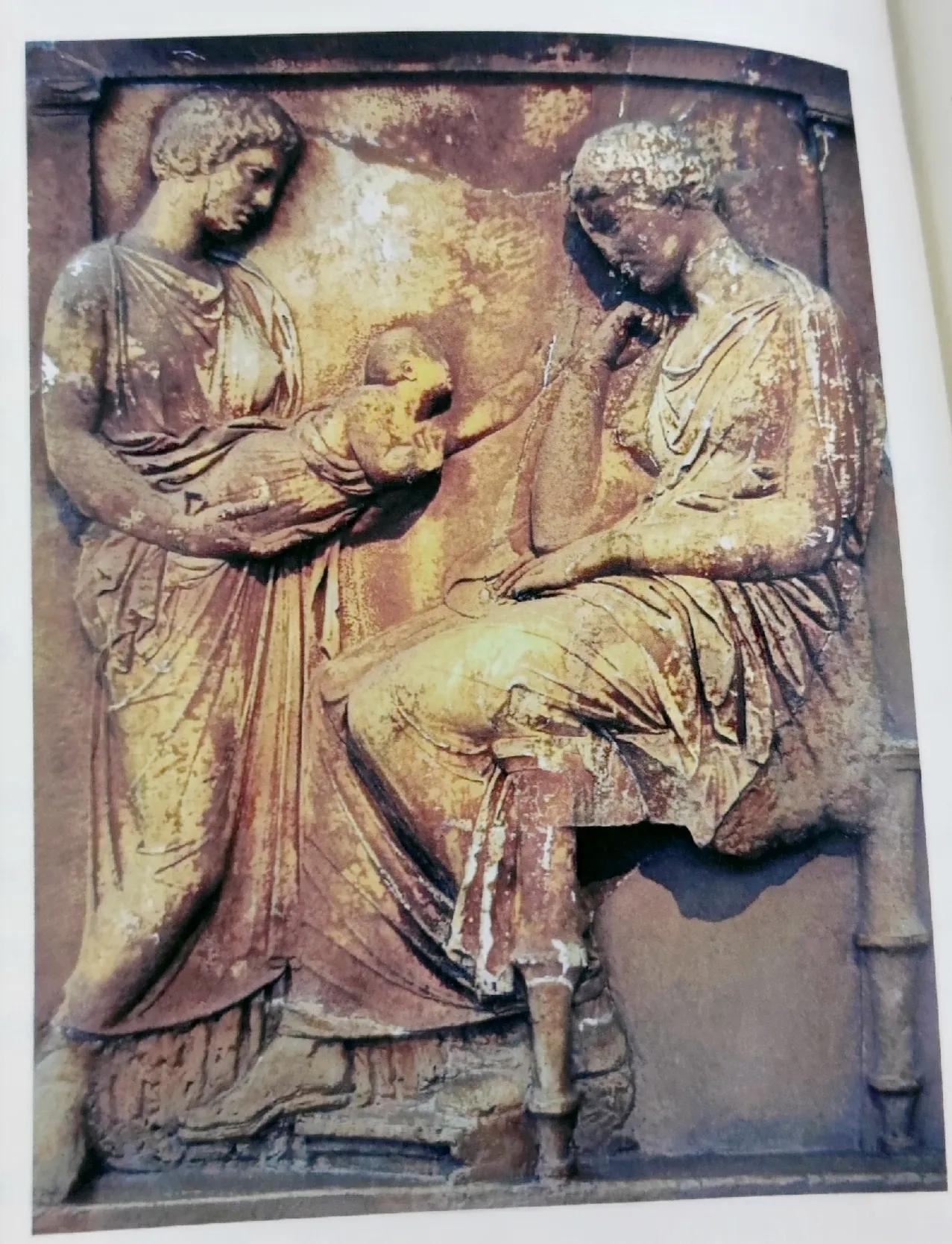 The beautiful secular life of the Greeks on the tombstones of the ...