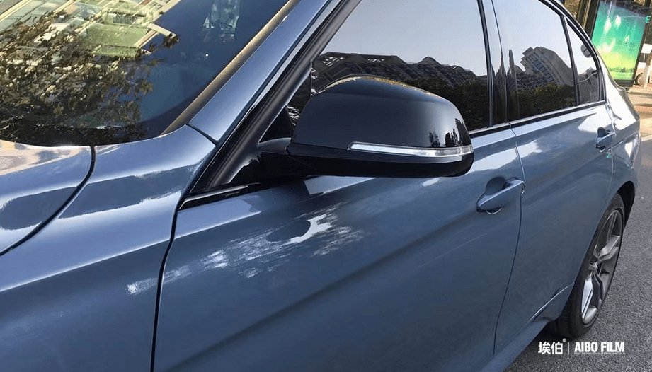 BMW Eber color changing film PET crystal cement gray, simple yet noble ...