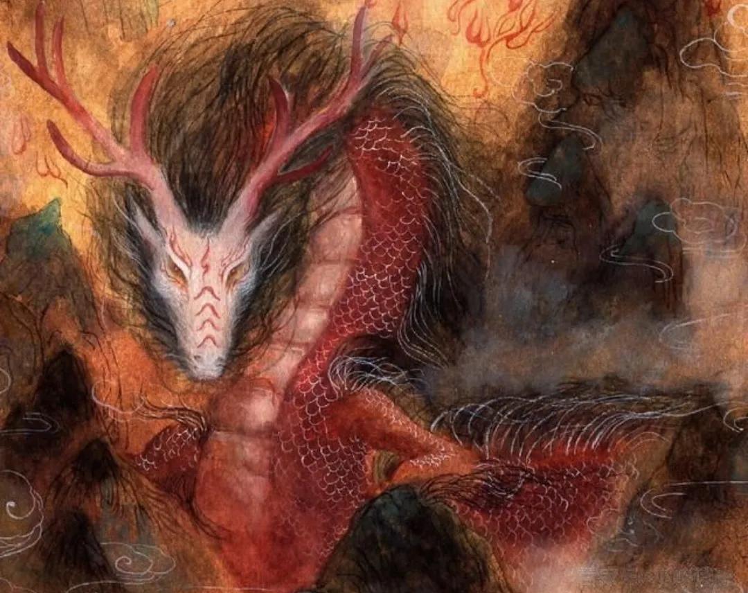 How powerful is the "Candle Dragon" in "Shan Hai Jing"?Eyes open is day ...