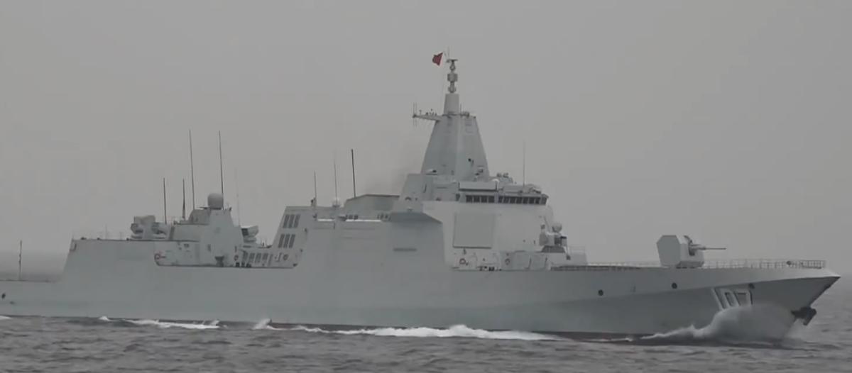 The 055 drive sounded the battle alarm, and the sailors first wore ...