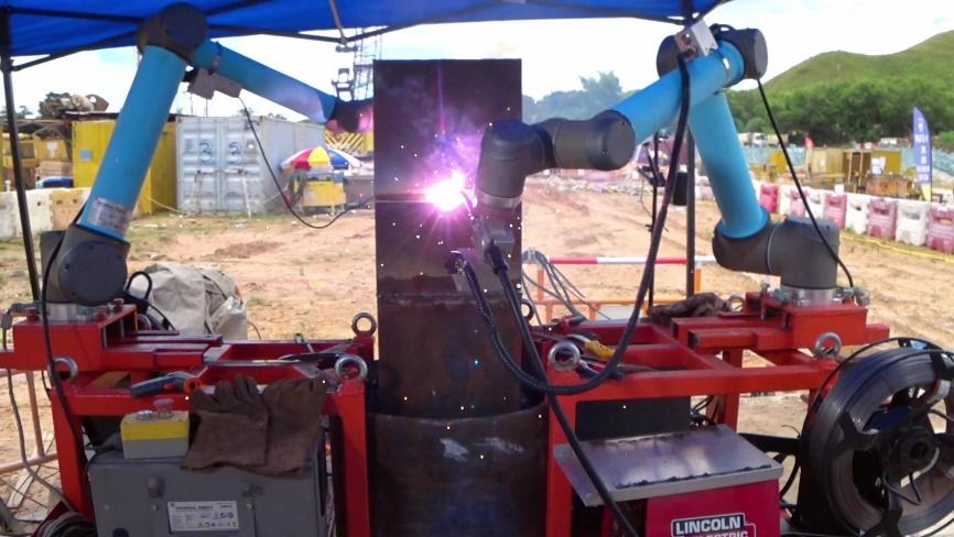Can collaborative robots be used for outdoor welding? See how Universal ...