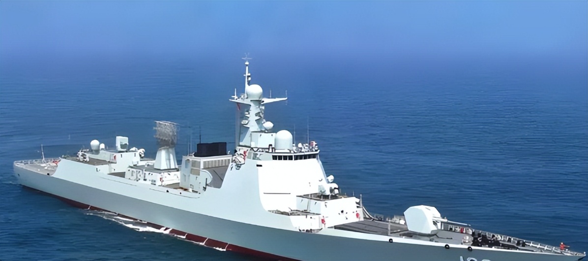 Afternoon of the 21st: The People's Liberation Army's 052D warship lost ...