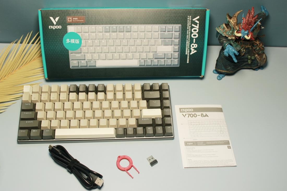 Rapoo wireless peripherals add a new addition to the family barrel, Rapoo V700-8A multi-mode ...