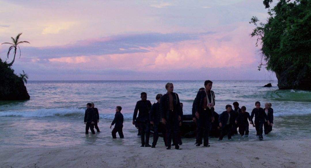 William Golding's "Lord of the Flies" - a group of children survive on ...