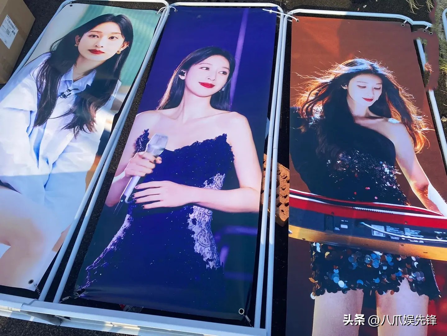 Outside the finals of "Sister Lang 3", Zhang Li and Xue Kaiqi brought ...