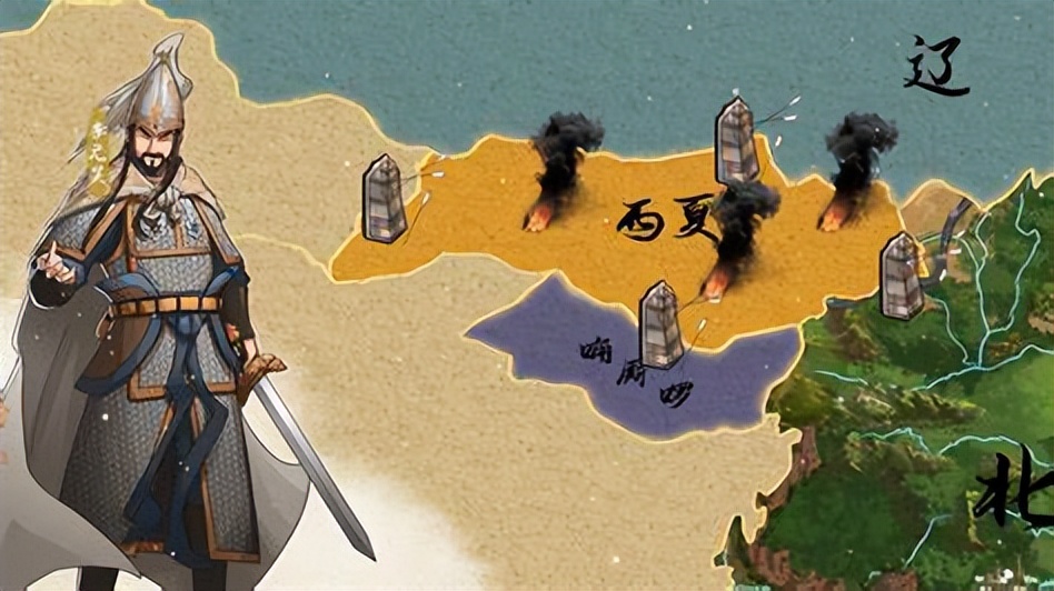 How did Liao Xingzong lose to Xixia in the competition for party items ...