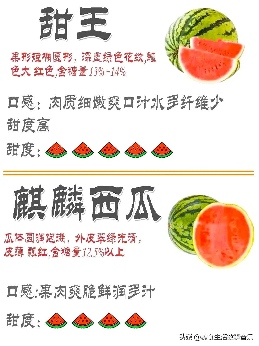 The characteristics of different watermelons and how to choose ...