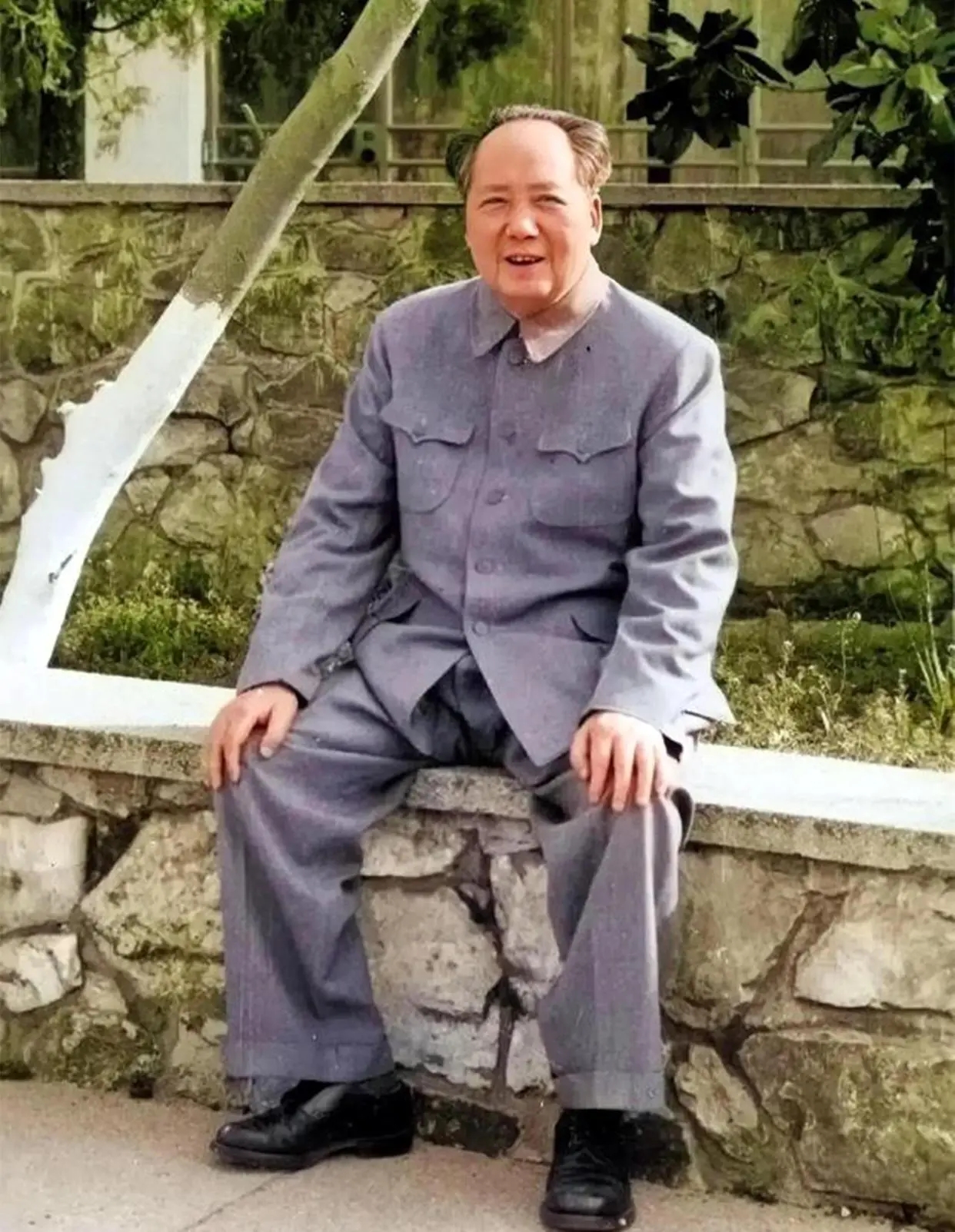 Mao Yuanyao, the only centenarian in the Mao family, looks like a great ...