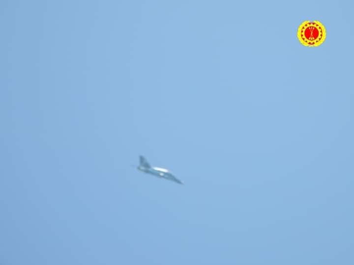 Myanmar Air Force pilots fly Chinese FTC-2000G fighter jets at low ...