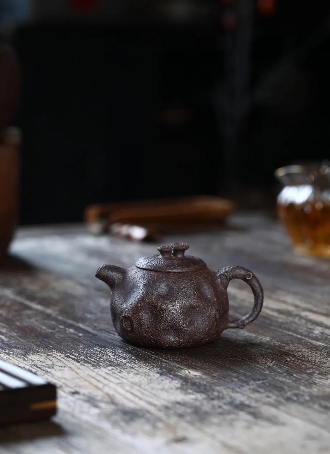 Practical high temperature semi-handmade purple clay pot - iNEWS