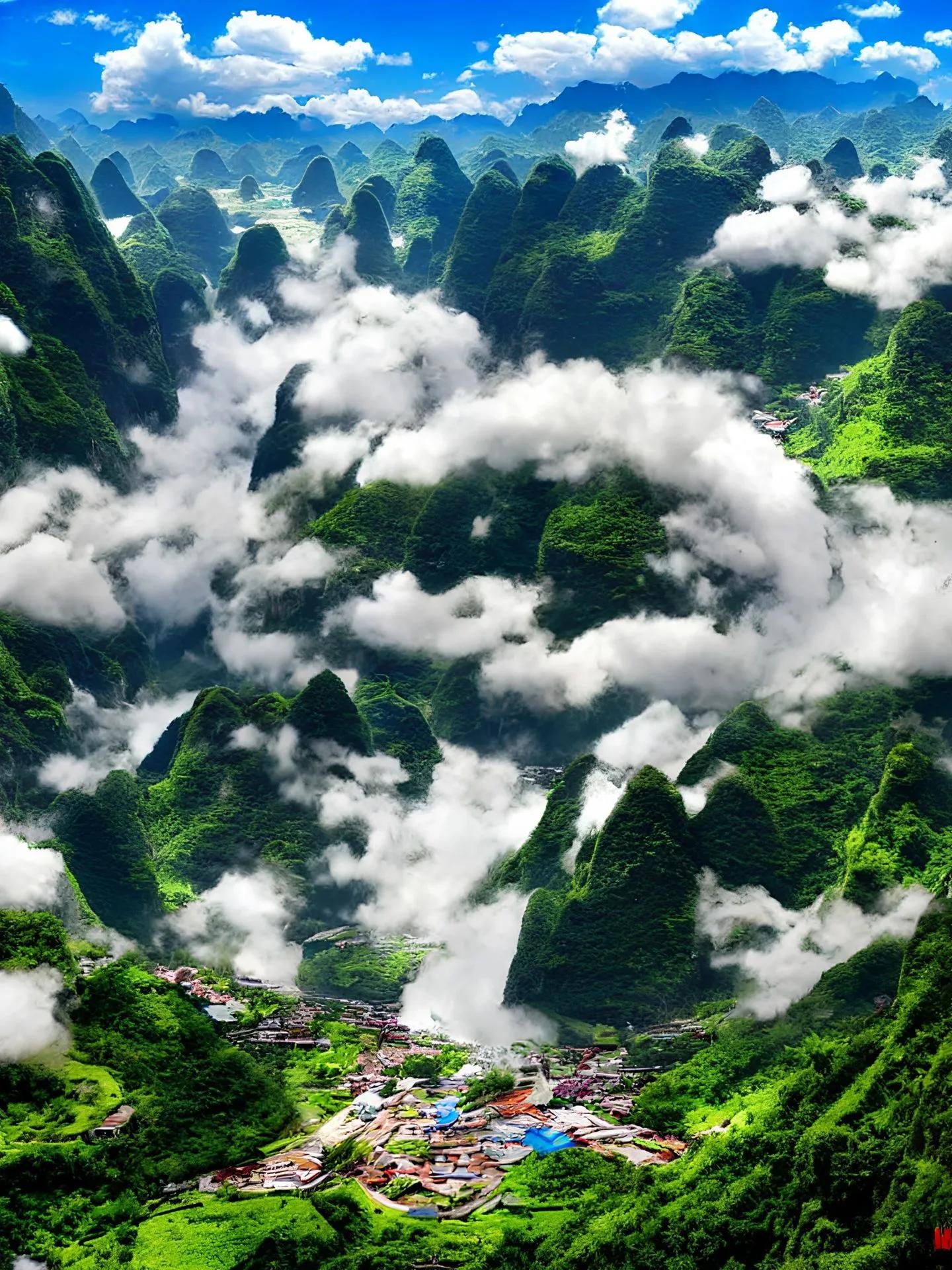 Painting ~ Landscape of Guilin - iNEWS