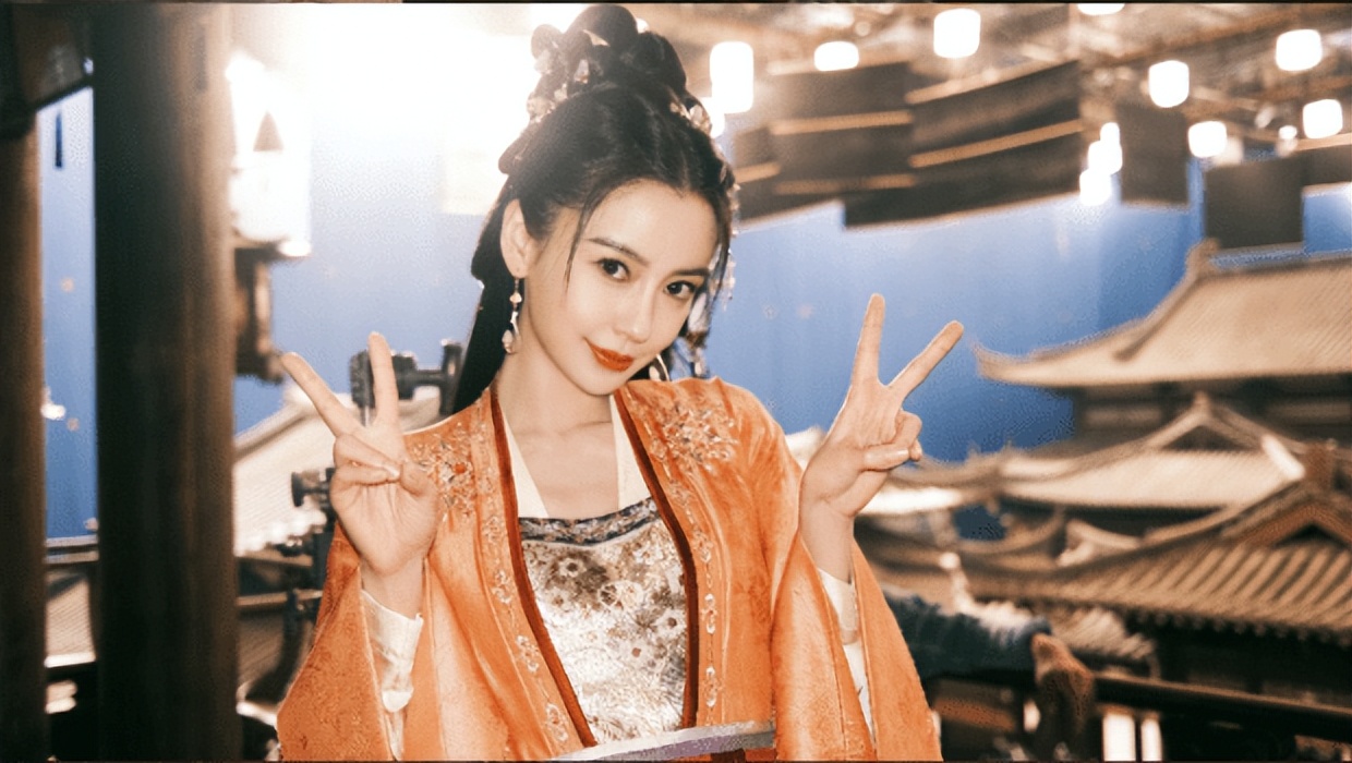 Yang Ying's new drama is finished, the highlights are taken, and the ...