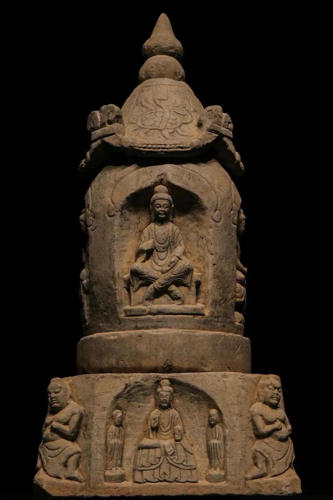[Tang Yun. Four Sides Relic Pagoda] - iNEWS