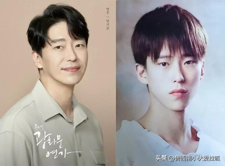 Young and old photos of Korean drama male stars!Yan Jijun is gentle and ...