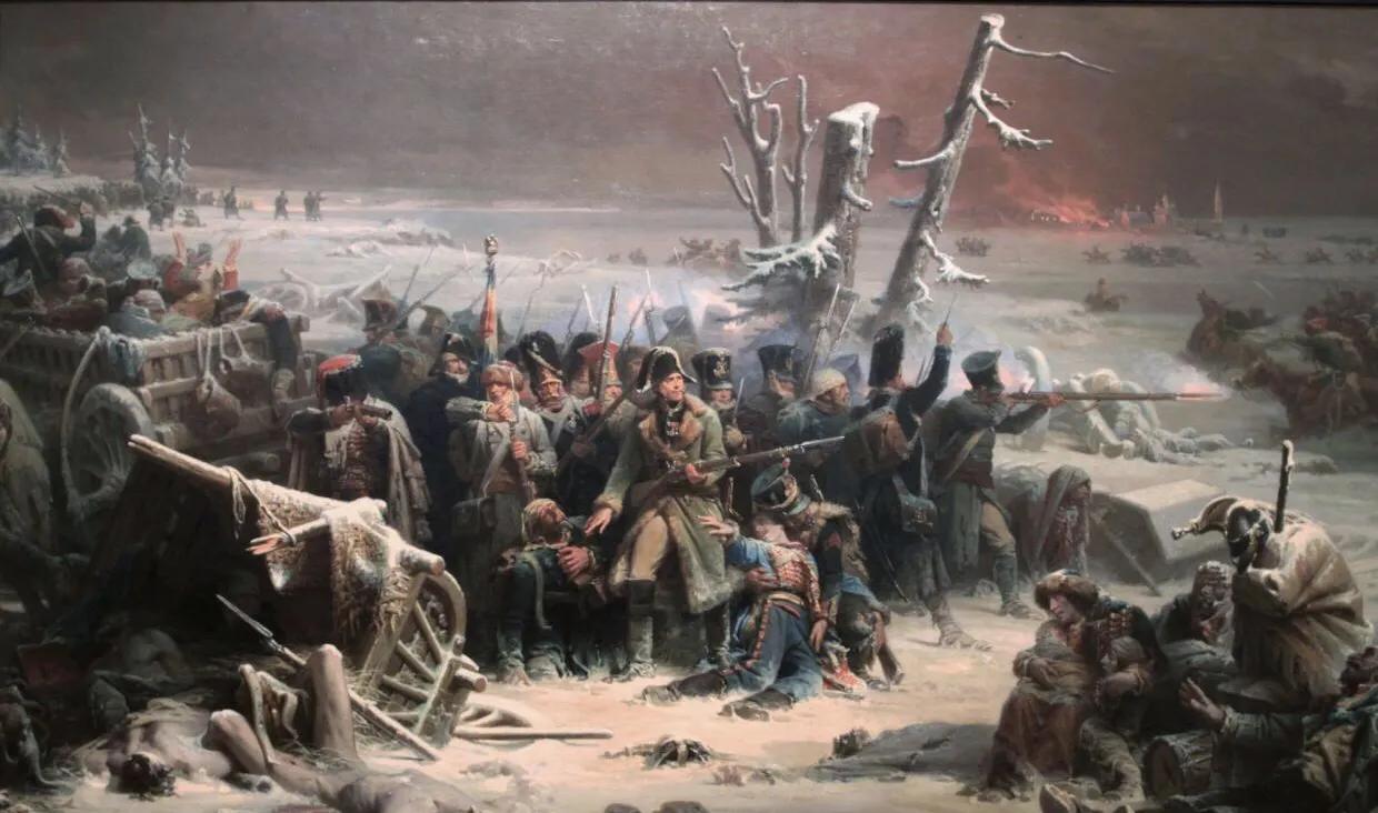 When France was defeated in 1815, Napoleon bid farewell with tears and ...