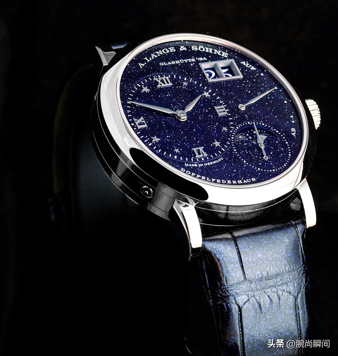 Get started with Lange No. 1 moon phase new gold stone star dial - iNEWS
