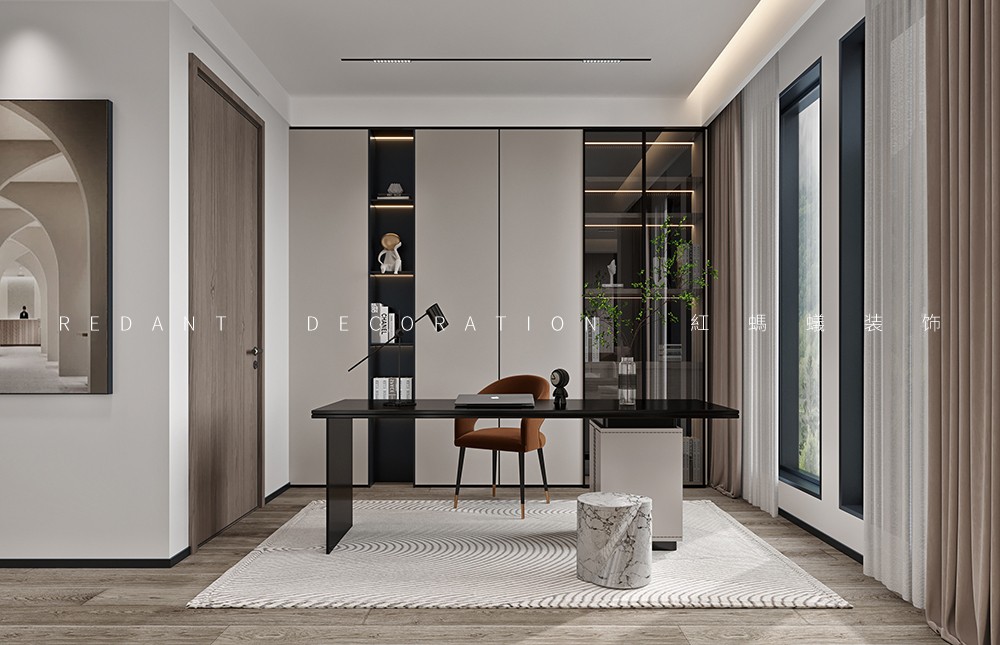 300㎡ modern style decoration case - iNEWS