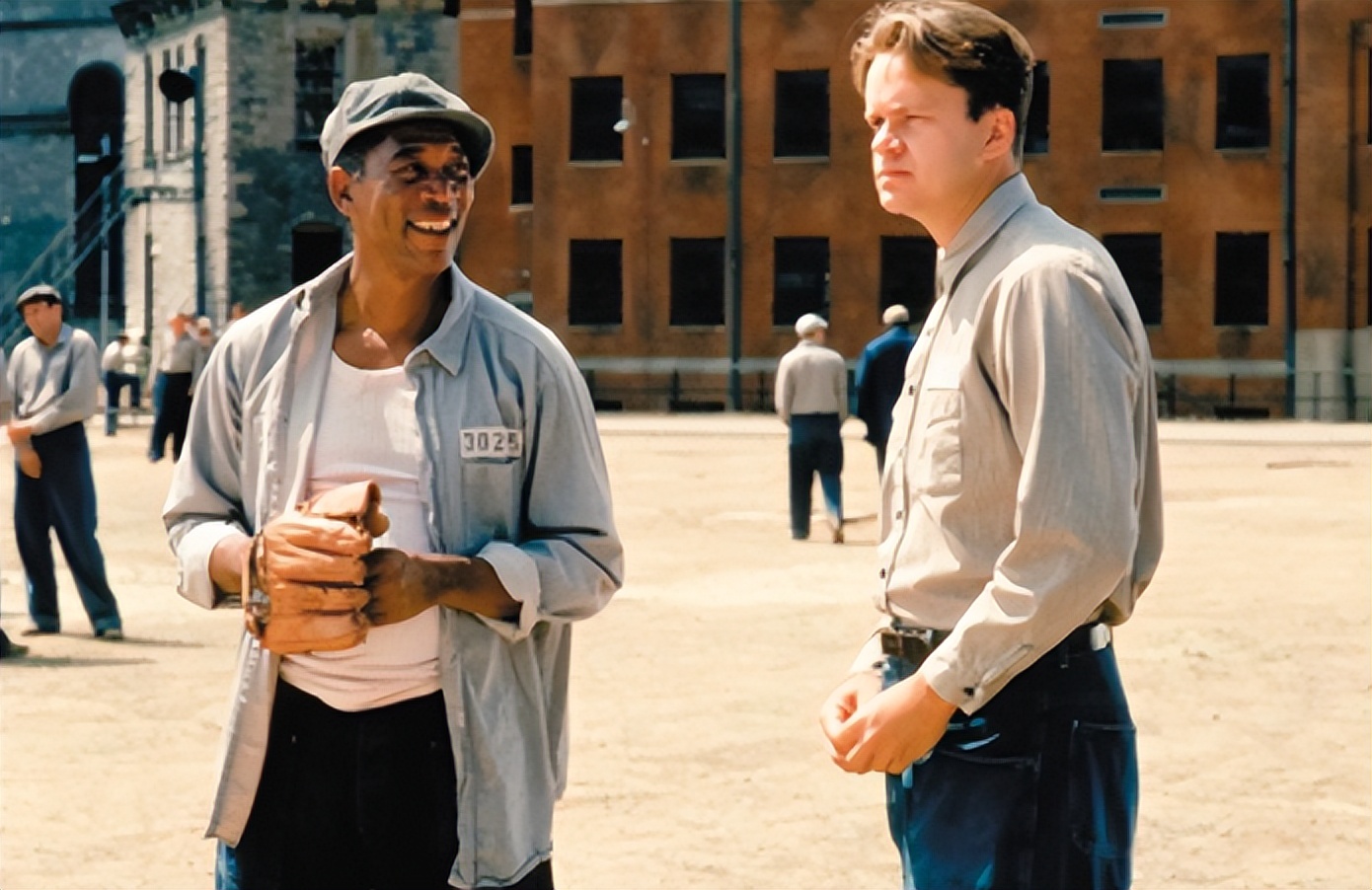 The visual presentation of "The Shawshank Redemption" uses long shots ...