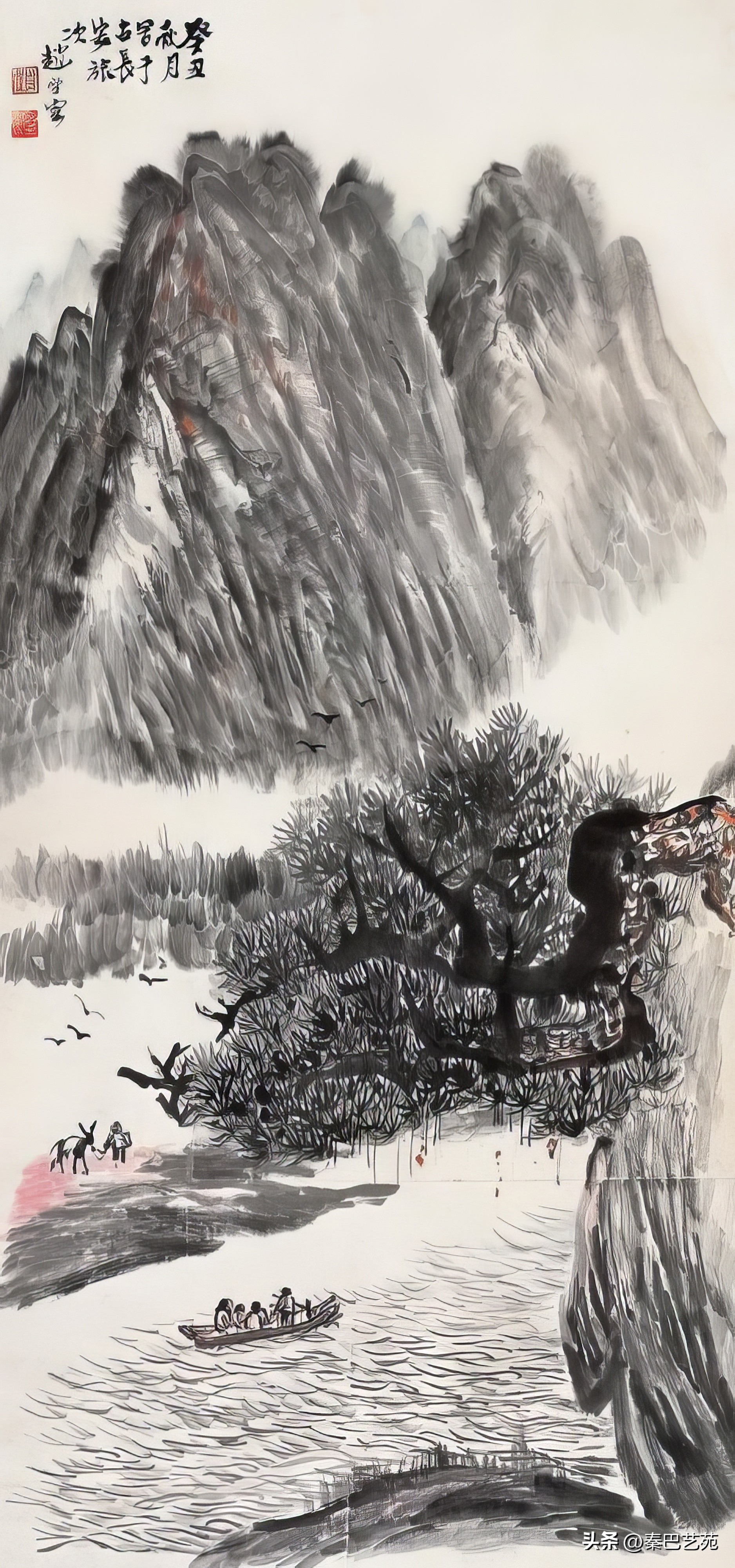 Master Zhao Wangyun, the founder of Chang'an School of Painting - iMedia