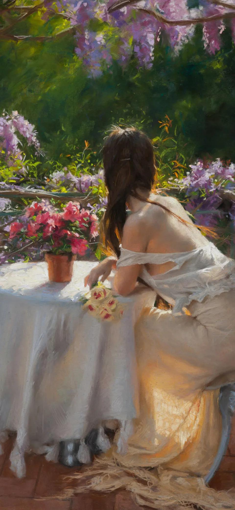 Sharing by foreign oil painting girls - iNEWS