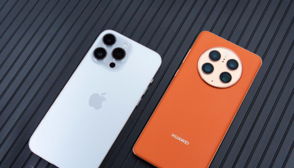 The two flagships of Huawei and Apple "competition", who is more ...