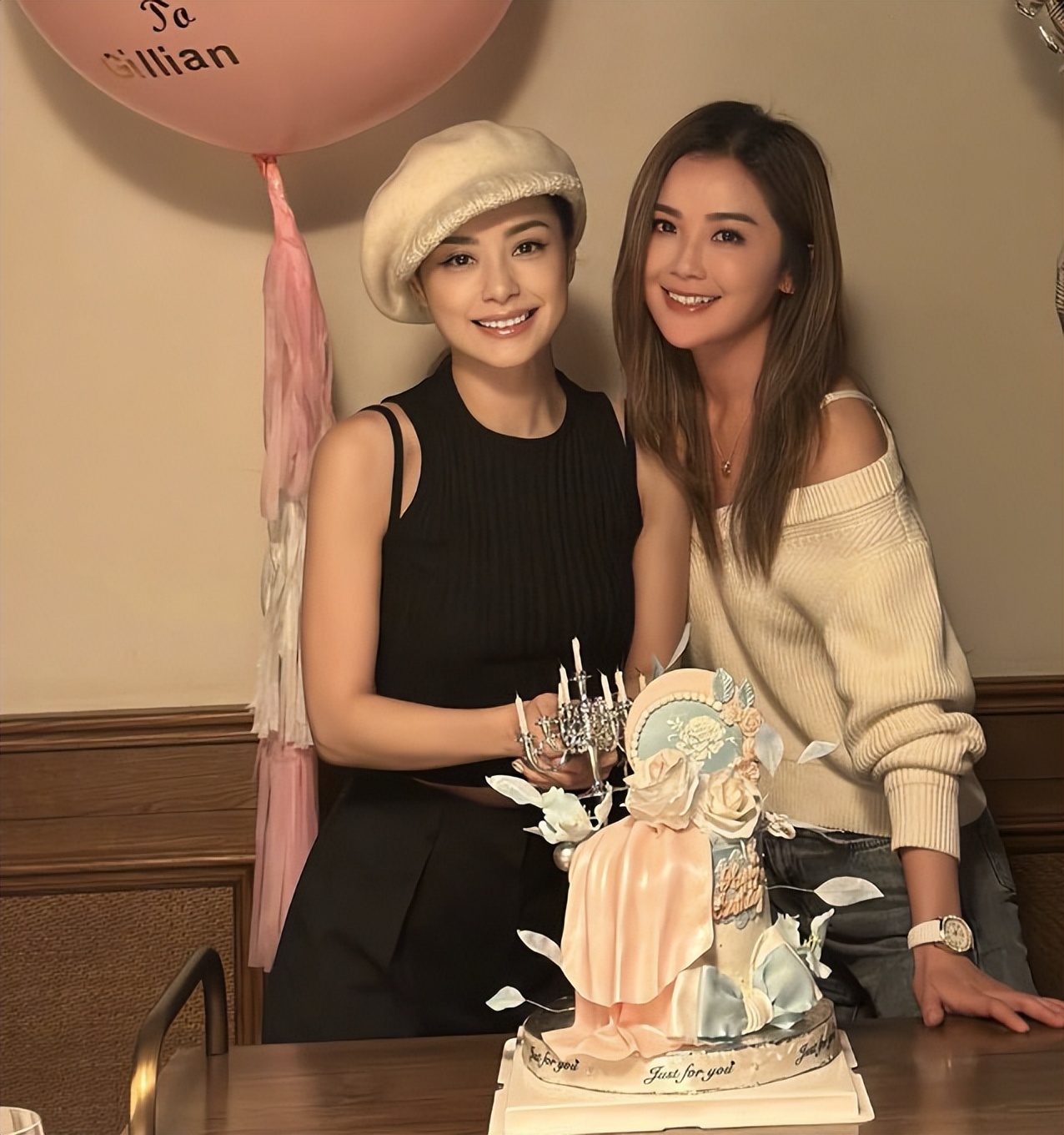 Gillian celebrates her 42nd birthday, Ah Sa kisses and confesses her ...